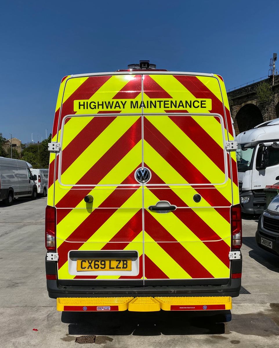 VW Crafter full kit with Highway Maintenance – Chevrons Direct