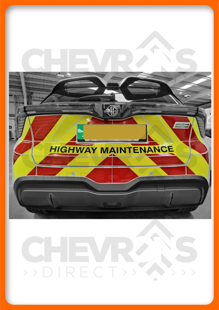 MG4 rear chevron kit – Chevrons Direct