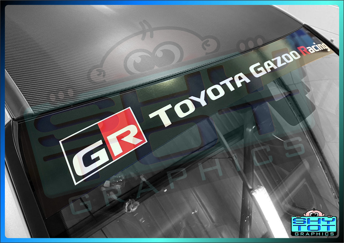 Toyota GR Yaris Sunstrip – Chevrons Direct