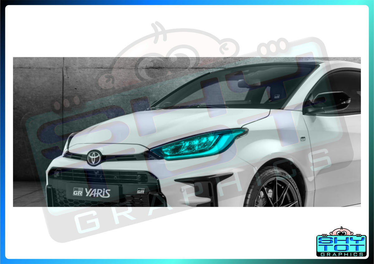 GR Yaris PPF - Headlights – Chevrons Direct