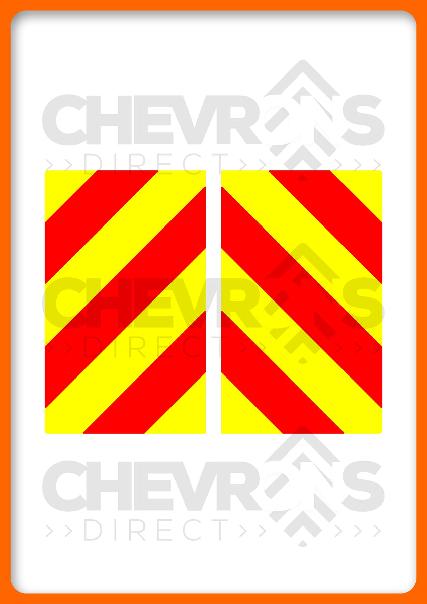 Cherry picker bucket chevrons – Chevrons Direct